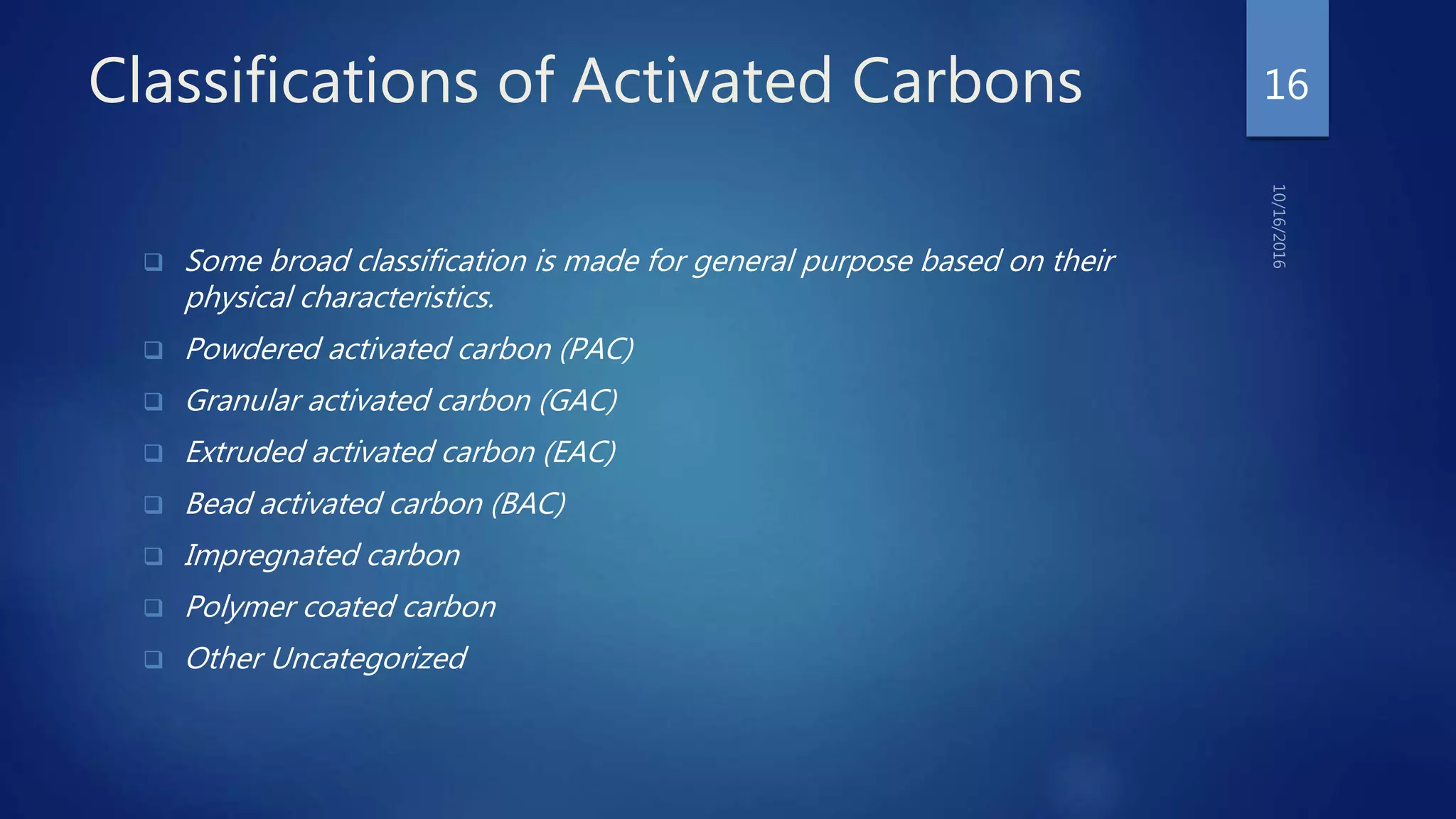 Activated carbon | PPTX