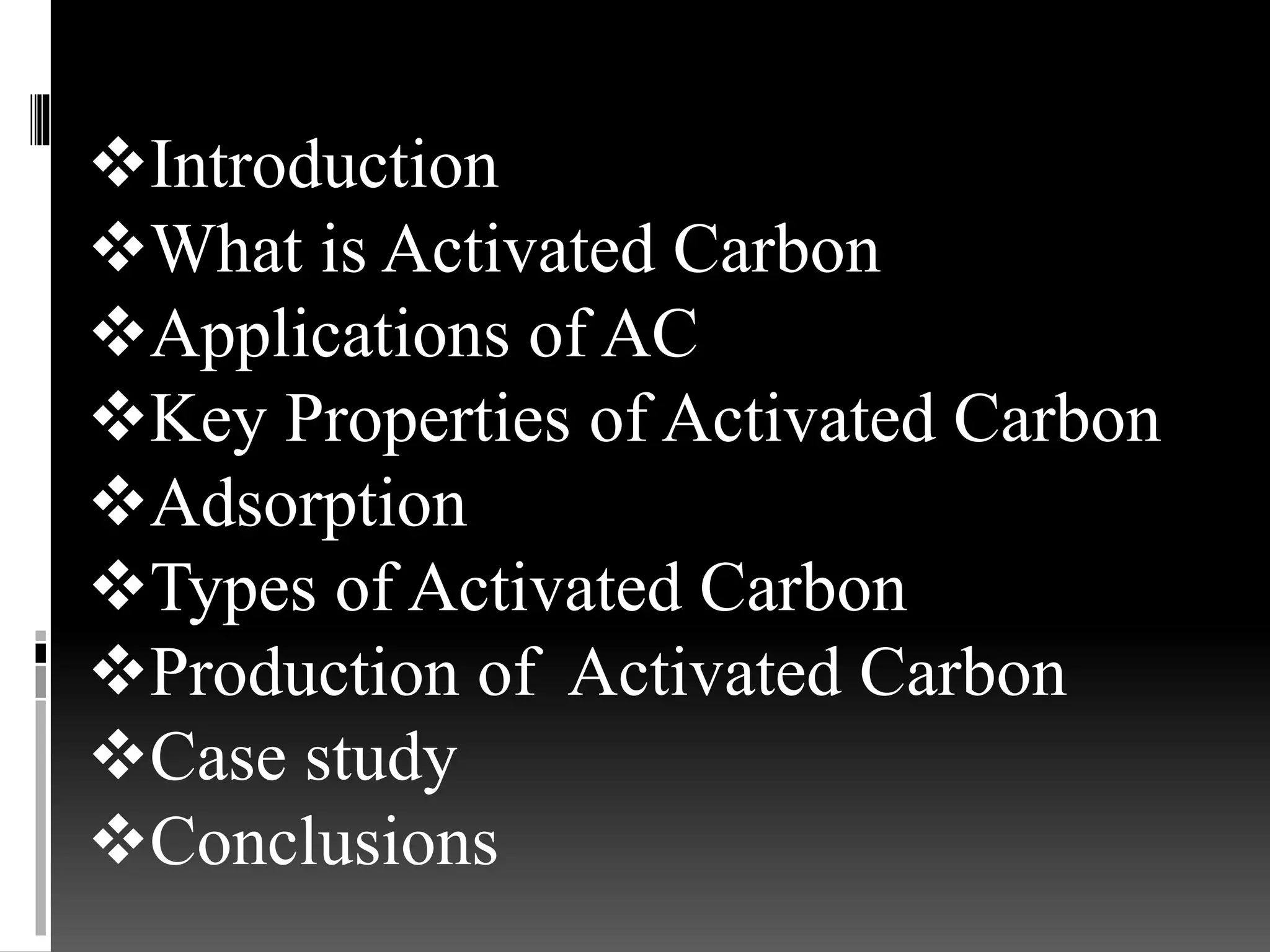 Activated carbon | PPTX