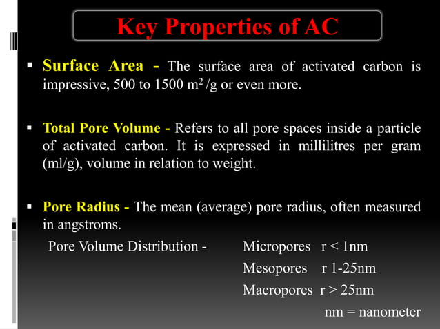 Activated carbon | PPTX | Chemistry | Science