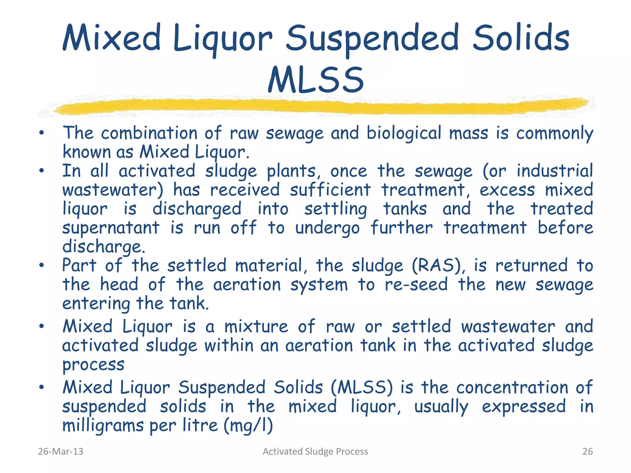 Activated Sludge Process | PPTX