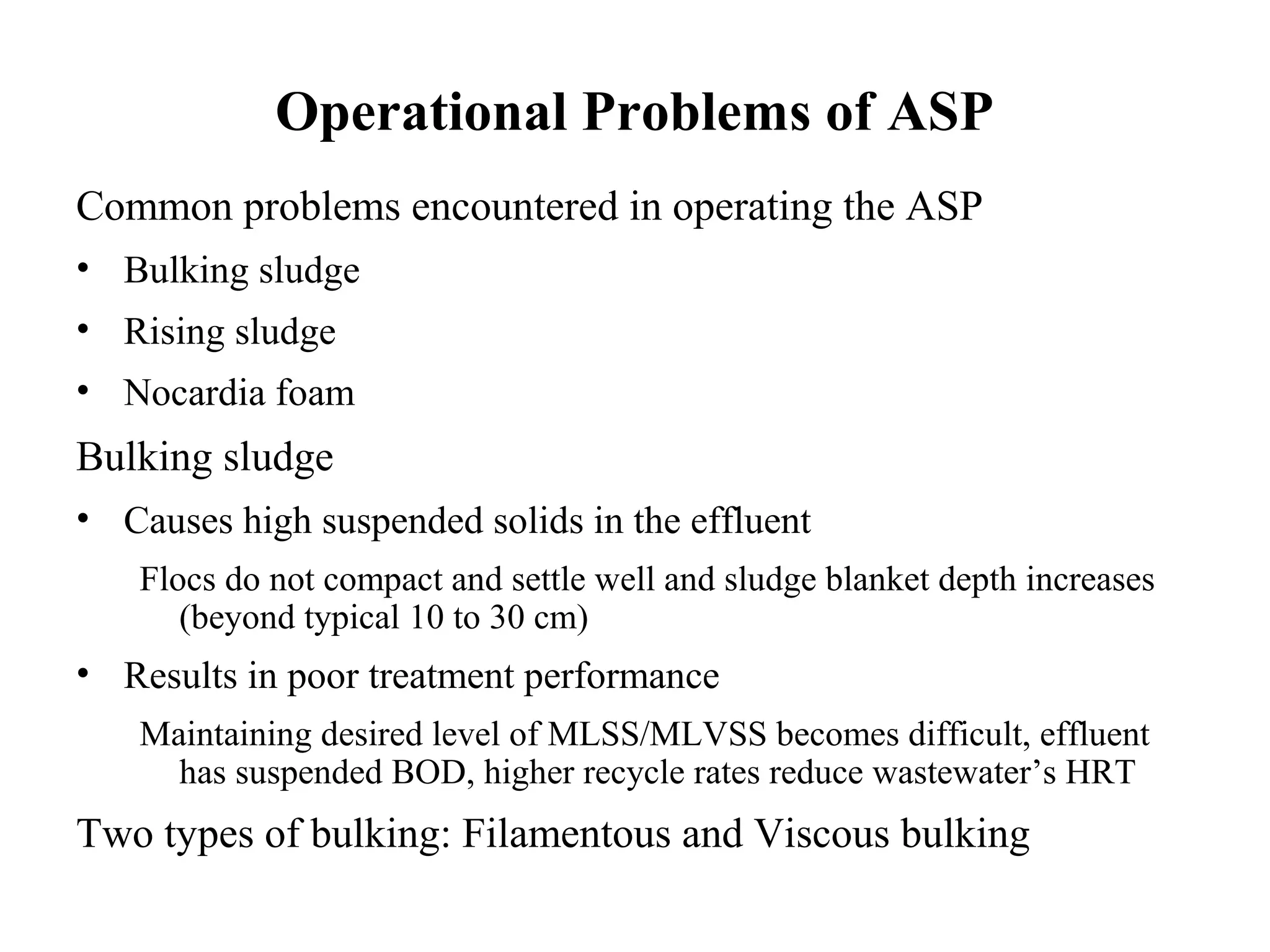 Activated sludge process | PPT