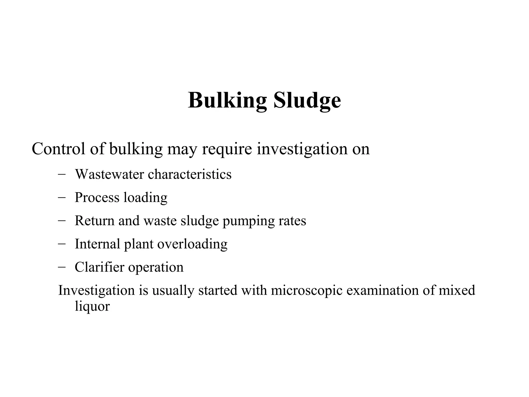 Activated sludge process | PPT