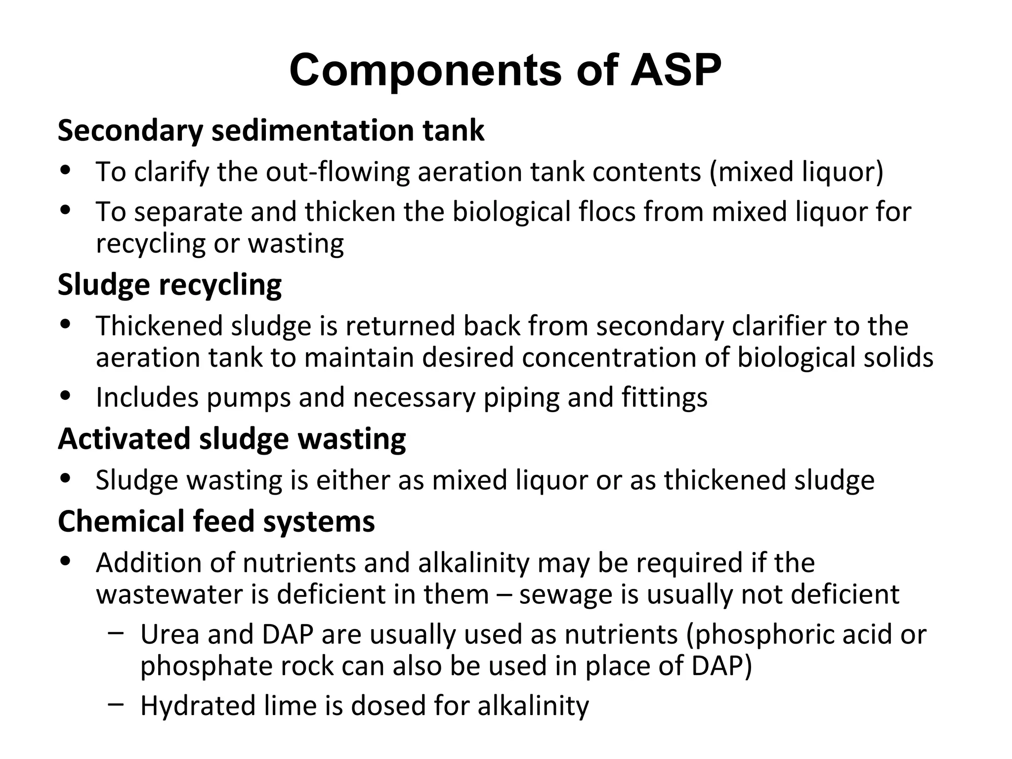 Activated sludge process | PPT