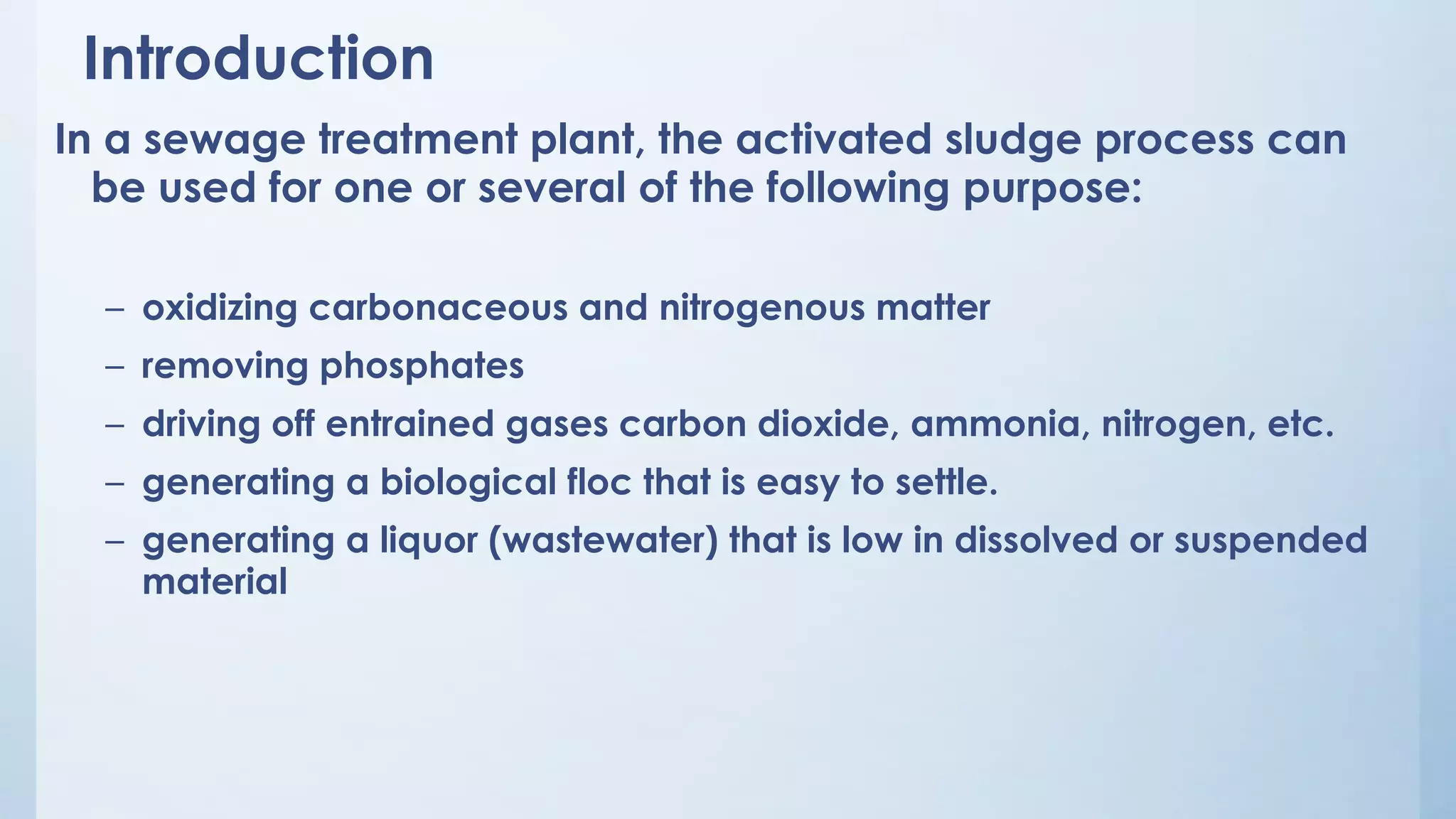 Activated sludge process | PDF
