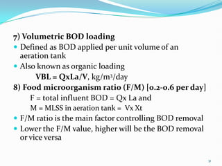 activated sludge process. sanitary engineering | PPT