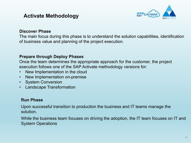 Activate Methodology | PPT | Operating Systems | Computer Software and ...