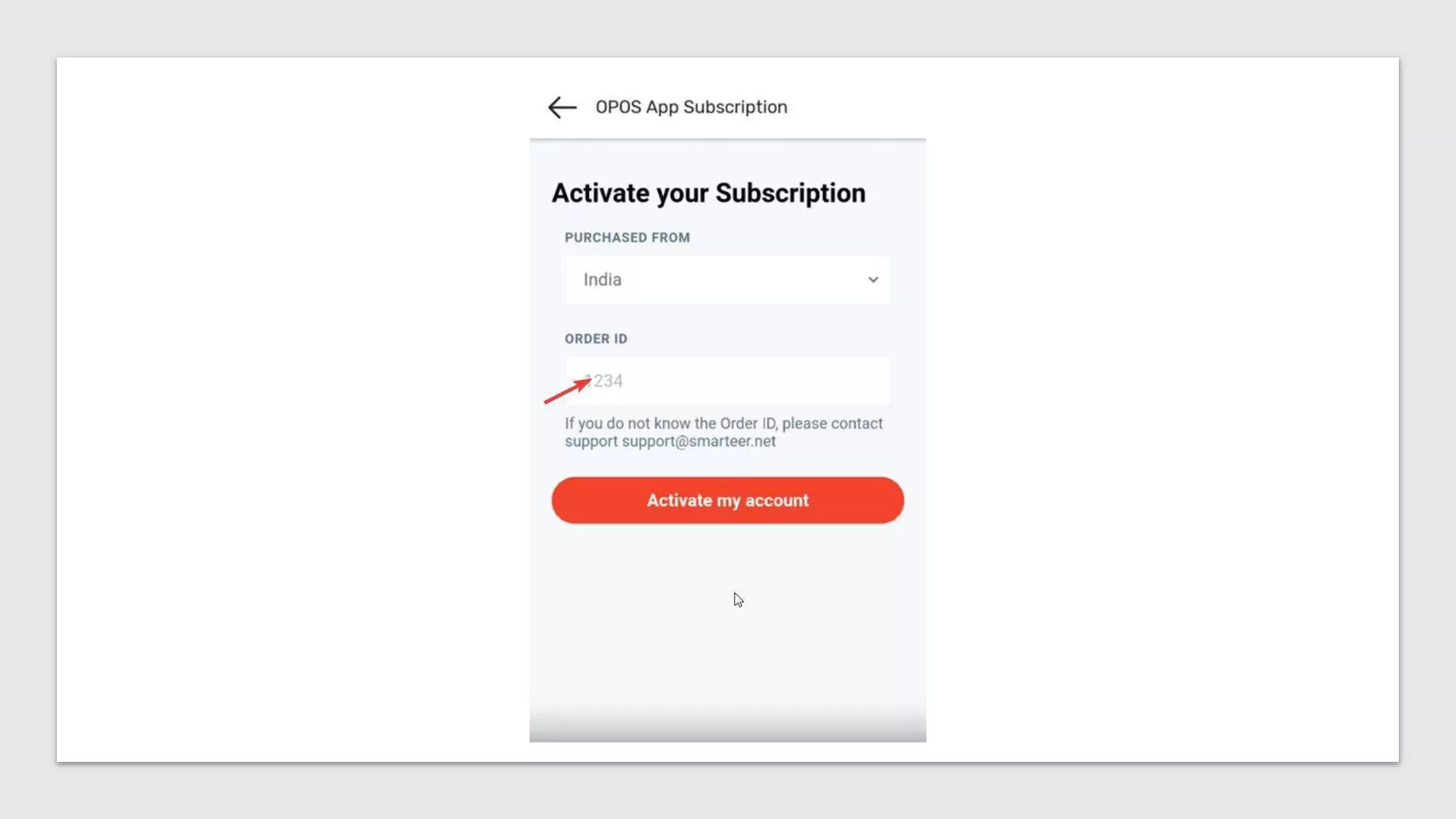 Activate opos subscription | PPTX