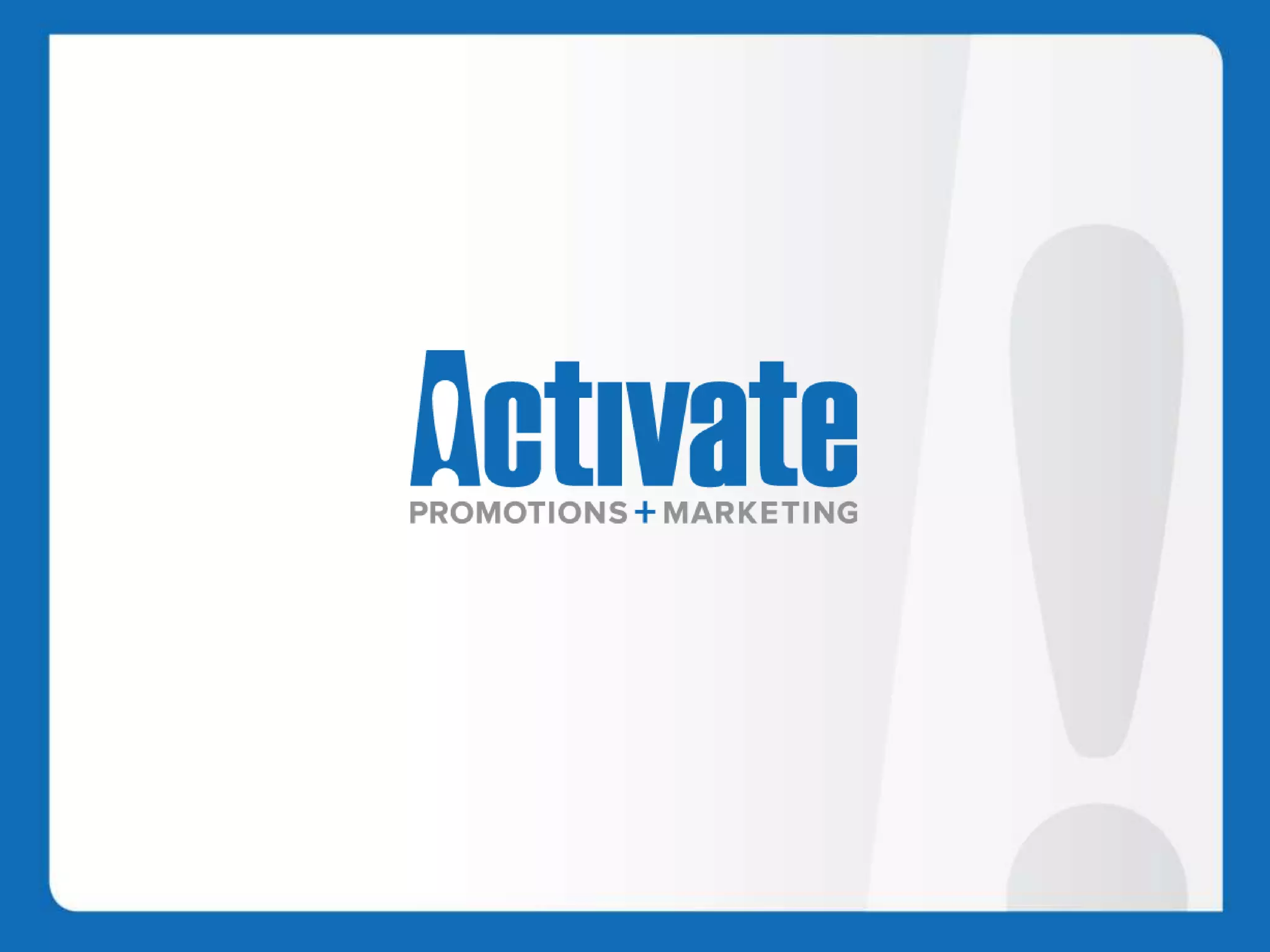 Activate! Ppt | PPTX Activate! Ppt | PPTX