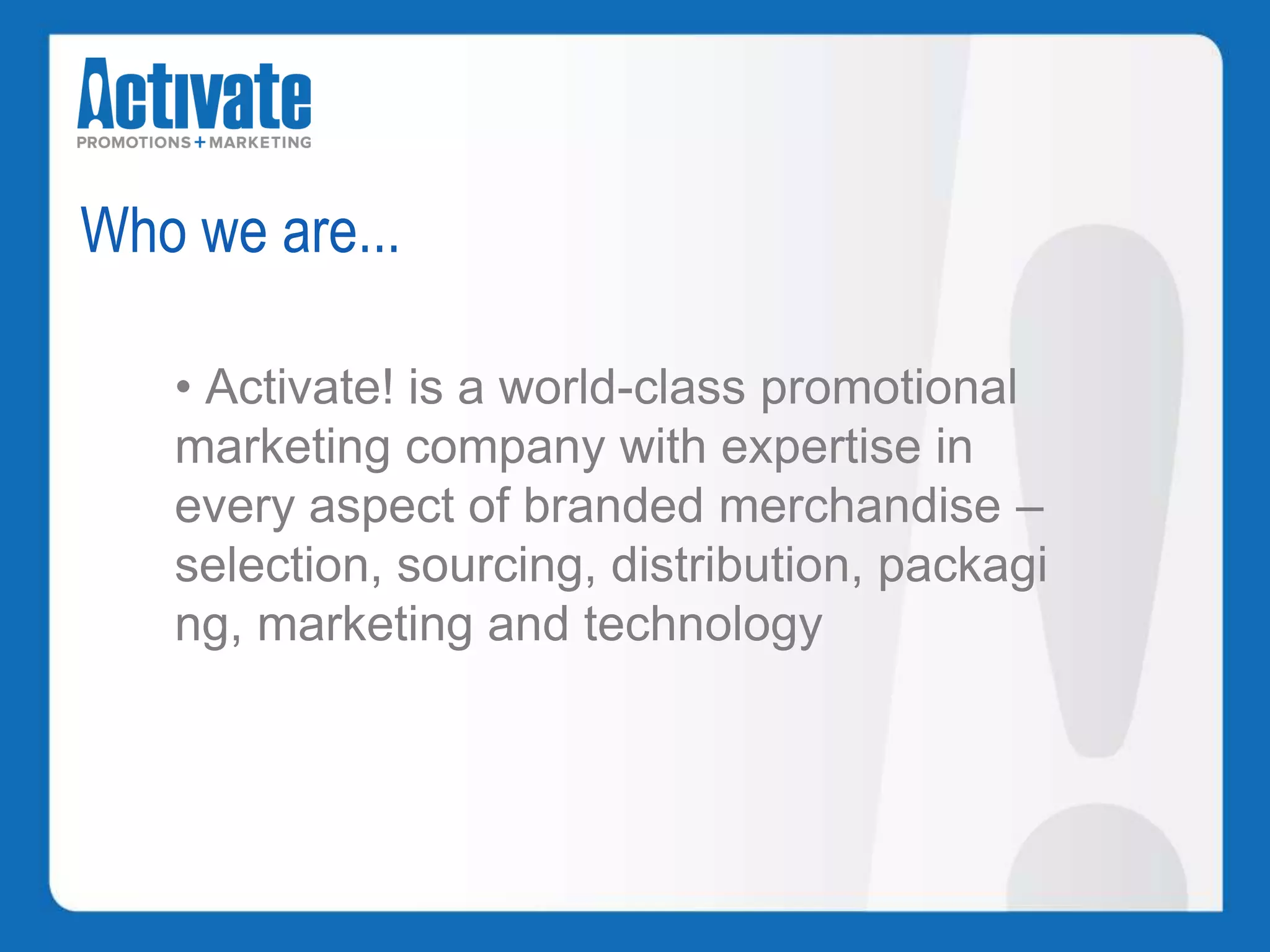 Activate! Ppt | PPTX