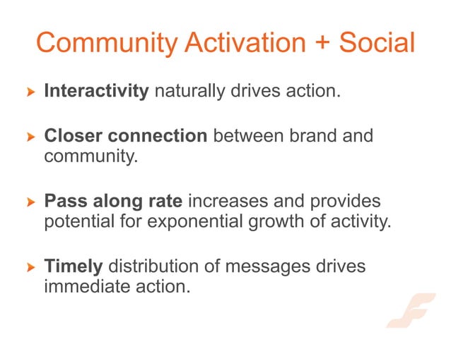 Activating community-with-social-media3514 | PPT