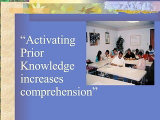Activating Prior Knowledge | PPT