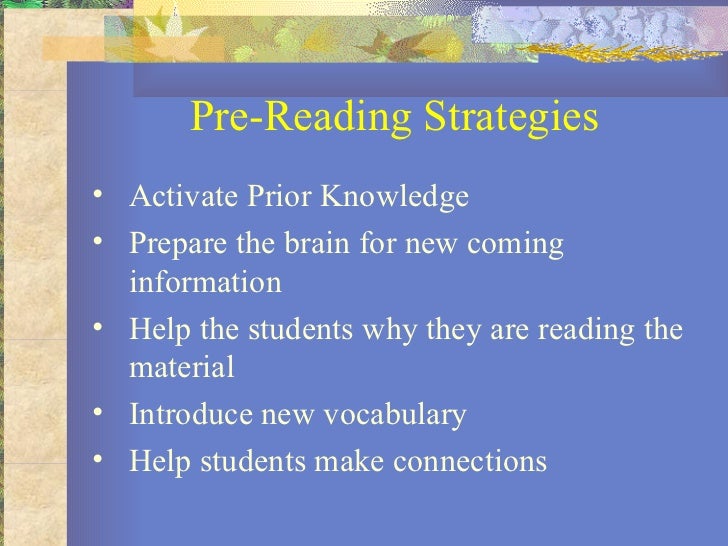 Activating Prior Knowledge activating-prior-knowledge