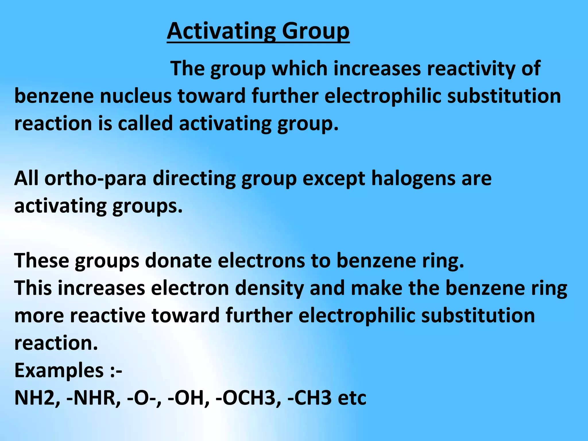Activating and deactivating group | PPTX