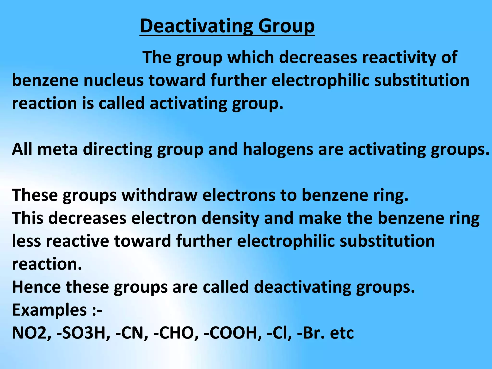 Activating and deactivating group | PPTX