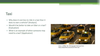 Activating higher order thinking skills | PPT