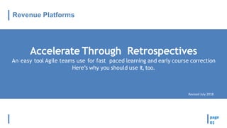 Activating improvements retrospectives | PPT