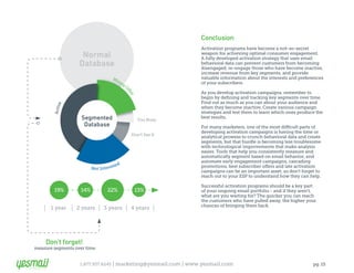 Activation Campaigns: Using Email Behavioral Data to Engage and ...