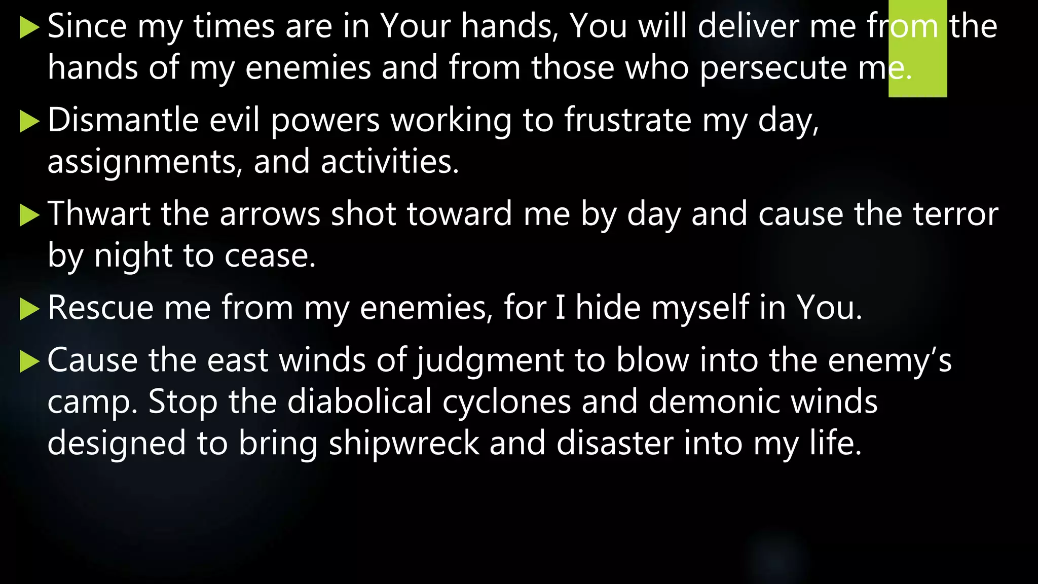 How to Pray to Command your Morning | PPTX | Spirituality | Religion ...
