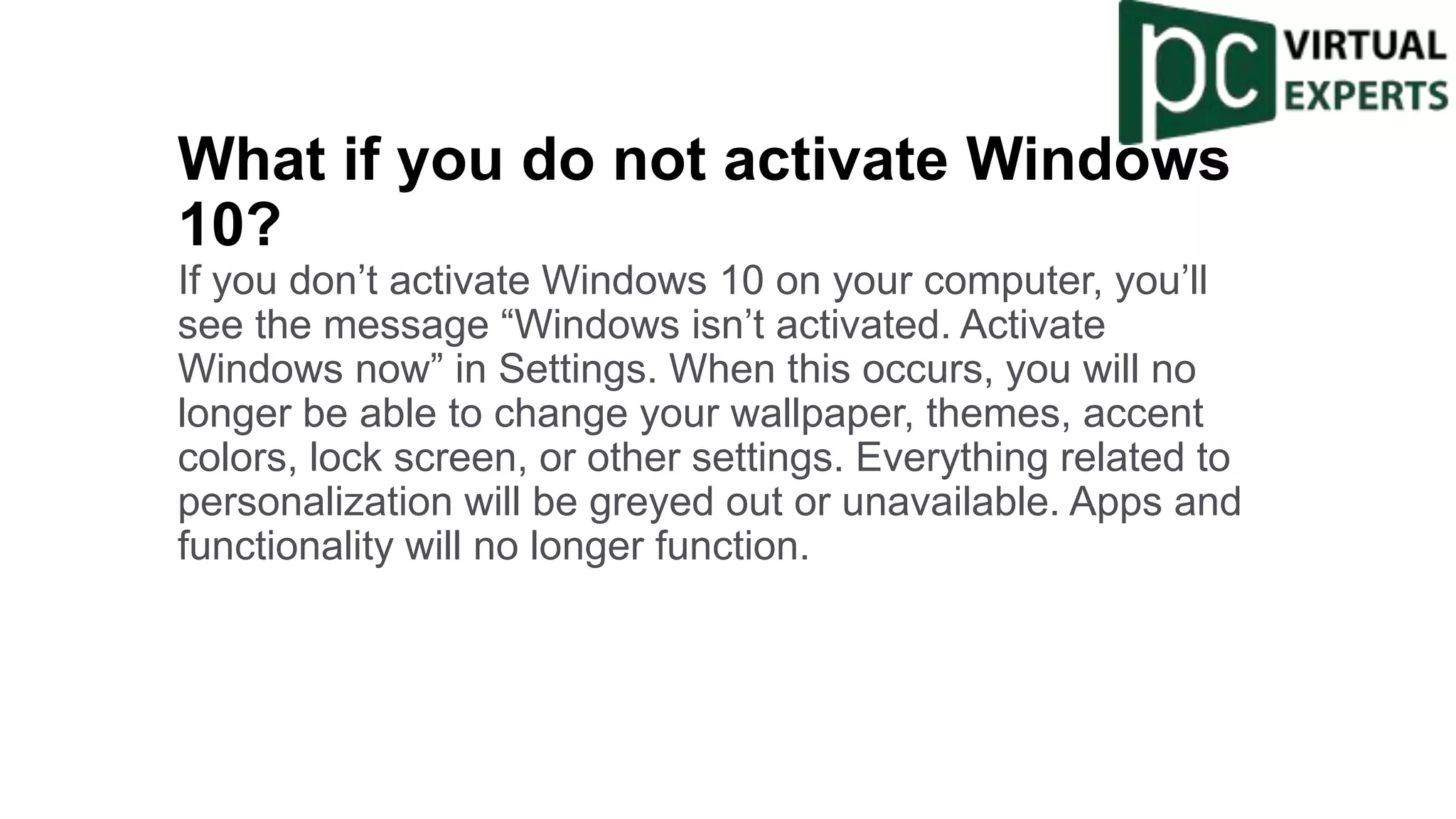 Activation Error 0xC004F211.pptx | Computing | Technology & Computing