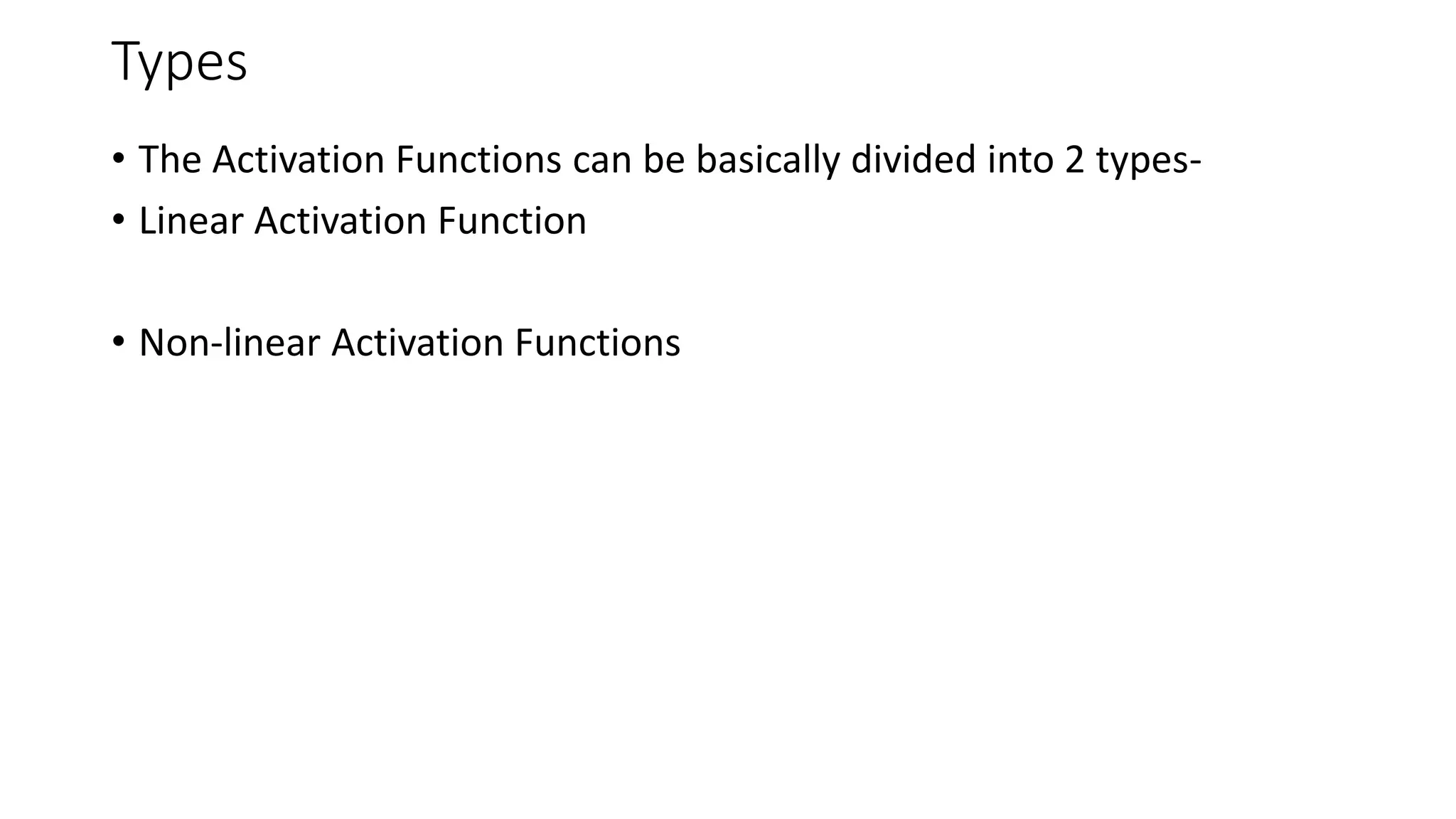 Activation function | PPTX