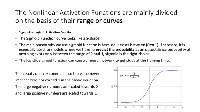 Activation function | PPTX | Artificial Intelligence | Technology ...