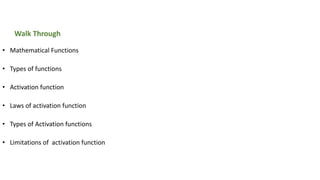 Activation function | PPTX