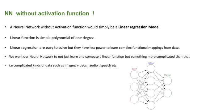 Activation function | PPTX