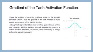 Activation Functions and usages in neural networkds | PDF