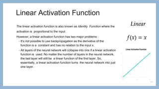 Activation Functions and usages in neural networkds | PDF