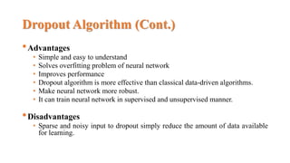 Activation functions and Training Algorithms for Deep Neural network | PPTX
