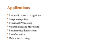 Activation functions and Training Algorithms for Deep Neural network | PPTX