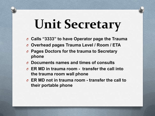 Trauma Activation | PPT