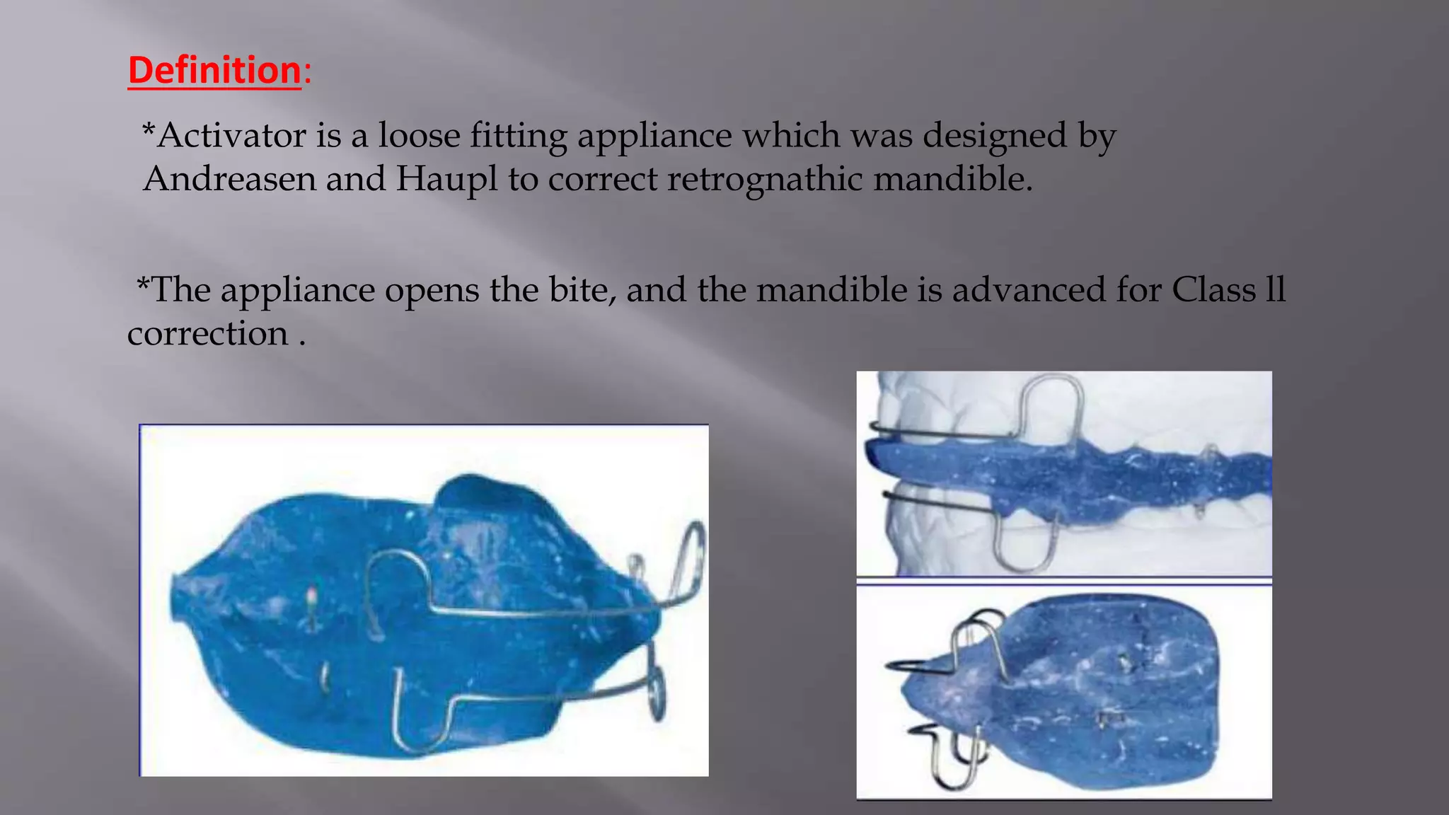 Activator | PPTX | Dental Health | Diseases and Conditions