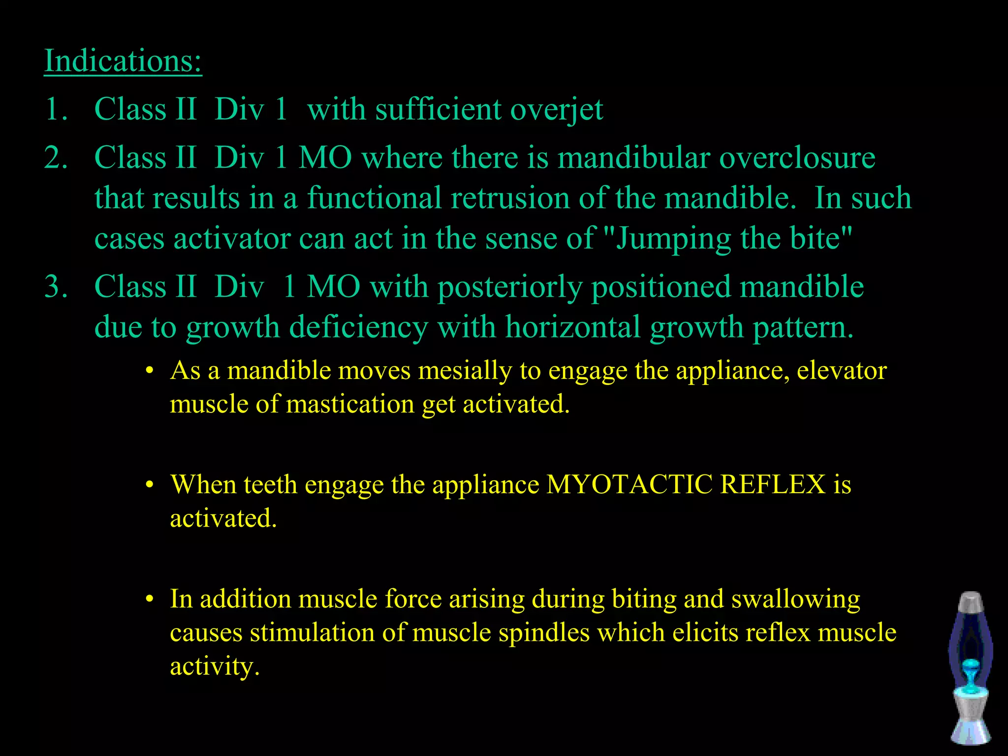 Activator and its modifications | PPTX