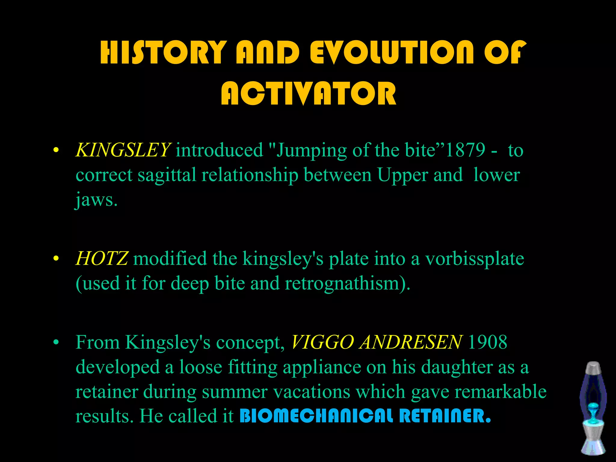 Activator and its modifications | PPTX