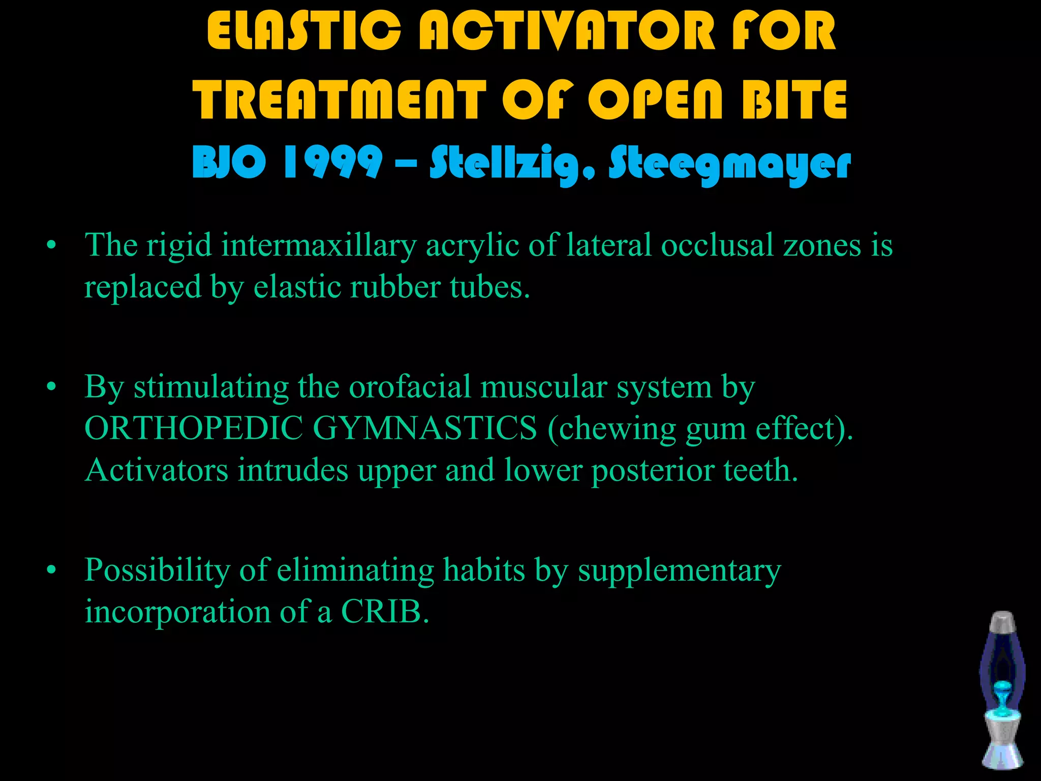 Activator and its modifications | PPTX