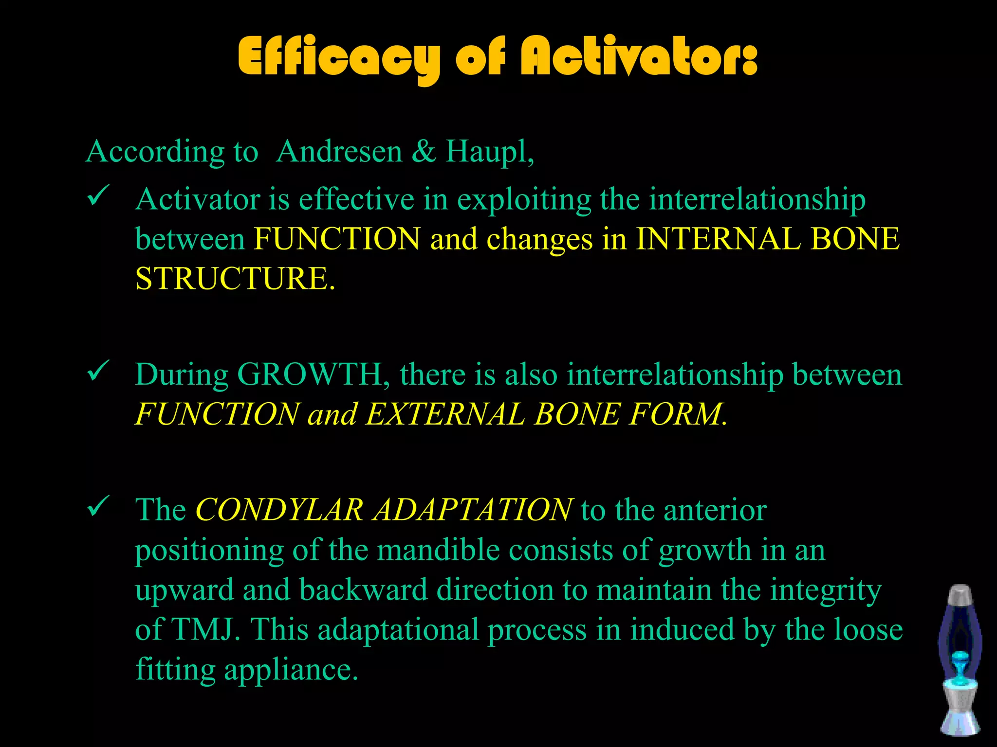 Activator and its modifications | PPTX