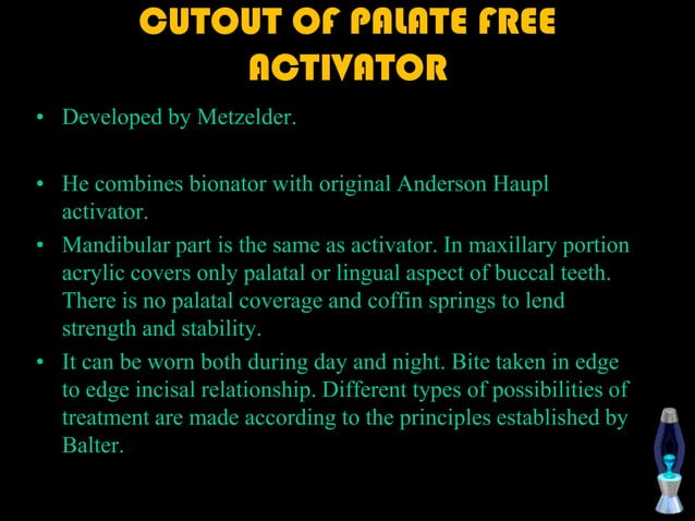 Activator and its modifications | PPT