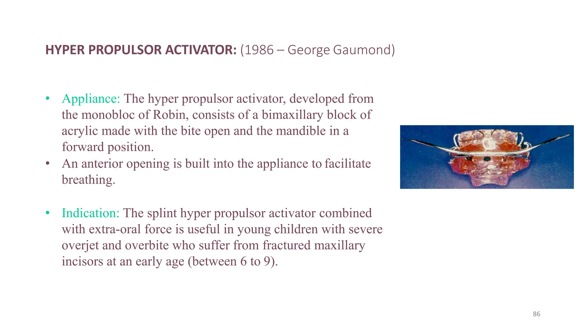 Activator- A Functional Appliance. pptx | PPTX