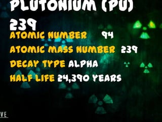Radioactive Elements | PPTX