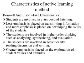 Active learning methodology | PPTX