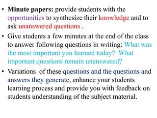 Active learning methodology | PPTX