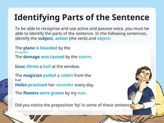 English active voice and passive voice for esl students | PPT