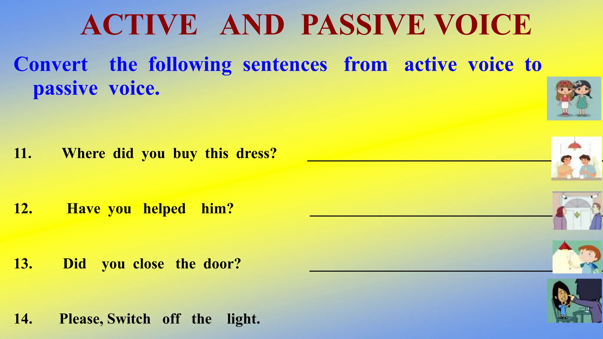 active-and-passive-voice-classroom-posters-clt-communicative-language ...