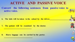 active-and-passive-voice-classroom-posters-clt-communicative-language ...