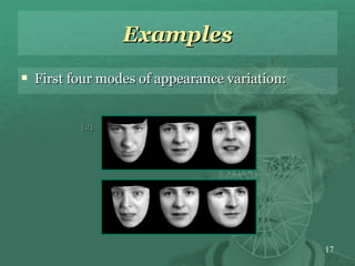 Gil Shapira's Active Appearance Model slides | PPT