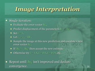 Gil Shapira's Active Appearance Model slides | PPT