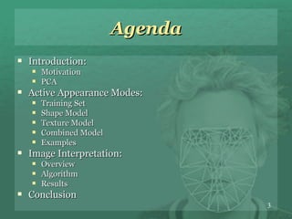 Gil Shapira's Active Appearance Model slides | PPT