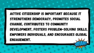 ACTIVE-CITIZENSHIPS IN POLITICS GRADE 12 | PDF