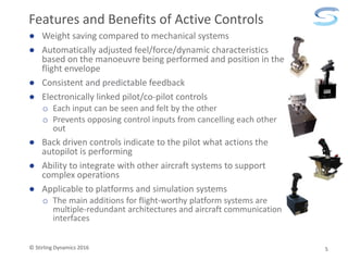 Active controls for Flight and Simulation | PPT